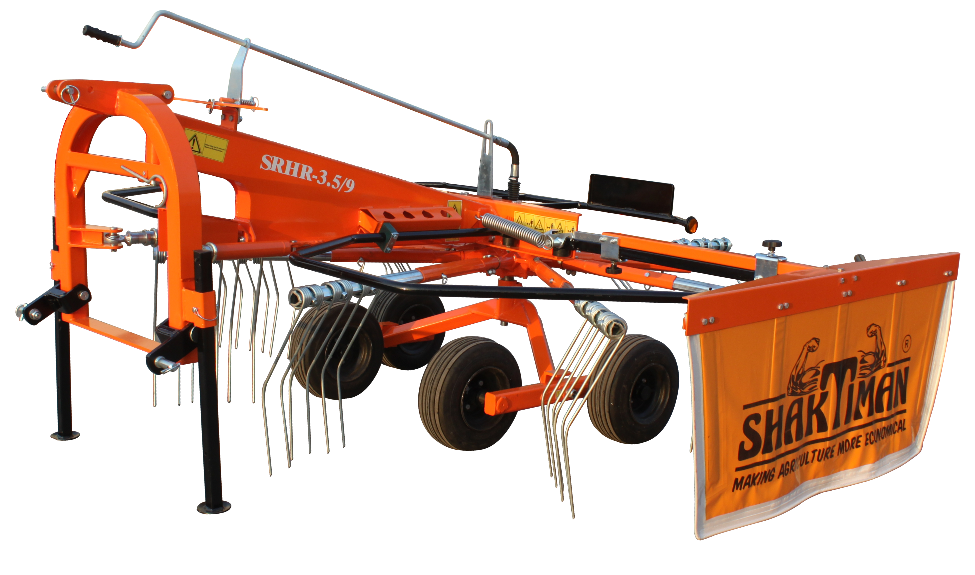 PTO Hay Rake SRHR - Shaktiman Farm Machinery
